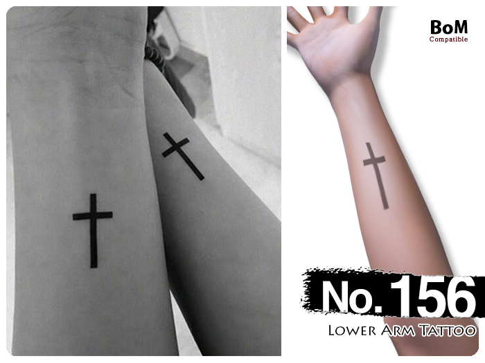 Second Life Marketplace Lower Arm Tattoo No 156